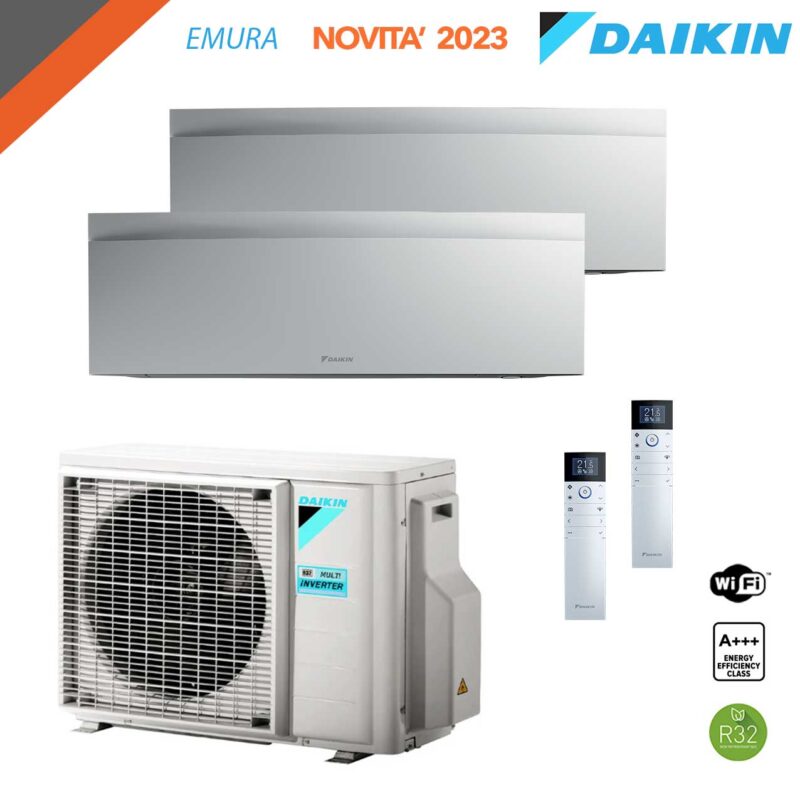 Condizionatori dual split Daikin 2MXM40N FTXJ25AW FTXJ35AW | facileclima.it